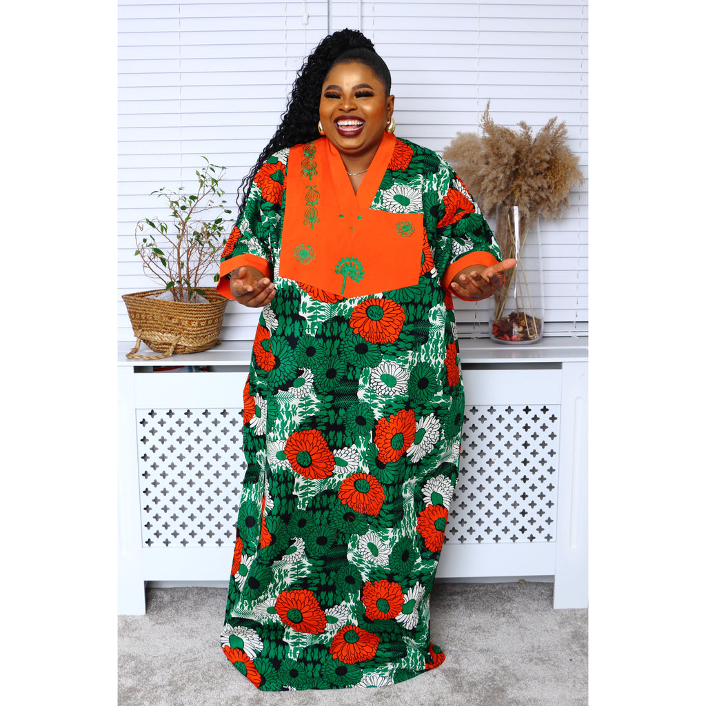African Bubu Kaftan Didi Ankara dress – OgeFashion